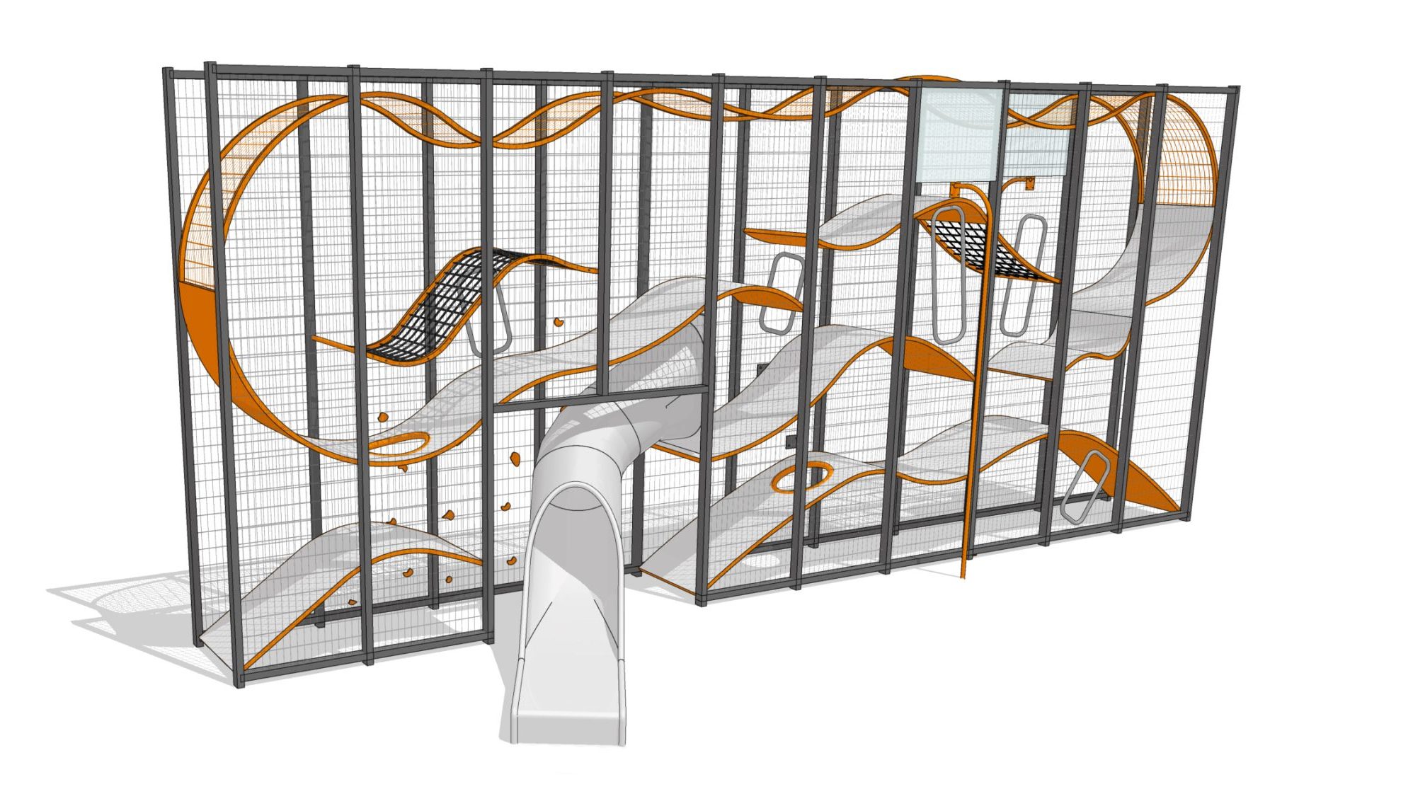 Wallholla 10 Module Stainless Steel Internal Slide - Goric Marketing ...